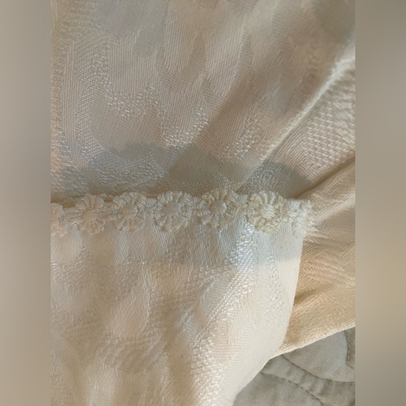 Sarah Kent | Dresses | Vintage Offwhite Dreas With Lace | Poshmark